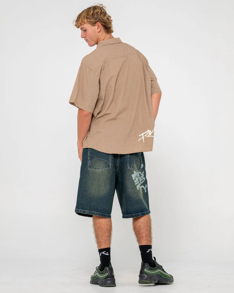 Rusty Hoodus Check Short Sleeve Tee – Hustle Surf & Moto